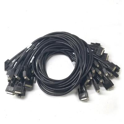China Custom DB37 Male to Male Cable Assembly 37 Pin D Sub Connector 3ft 6ft 10ft 25ft for sale