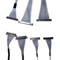 China Custom Micro Coaxial LVDS Cable 30pin 40pin 50pin Wire Harness for Display for sale