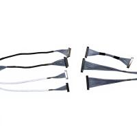 China Custom Micro Coaxial LVDS Cable 30pin 40pin 50pin Wire Harness for Display for sale