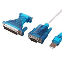 China Customizable Length 0.8m 1m 1.5m USB to RS232 DB9 Serial COM Port Adapter Cable for Industrial PLC CNC for sale