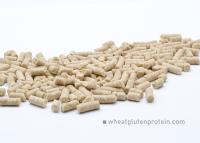 China Pellet Wheat Gluten Protein For Freshwater Aquaculture and Marine Aquaculture for sale