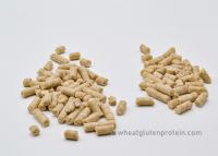 China Natural Wheat Gluten Pellet Protein Water Insoluble Pellet 1000kg Bags for sale