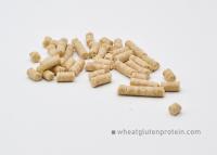 China Vital Wheat Gluten Pellet Protein Physical Extrusion For Feed Manufacturing for sale