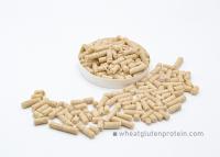 China 82% Dry Protein Wheat Gluten Feed Pellets for Fish Feed Nutrition for sale