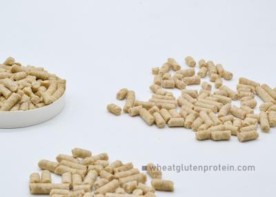 China Light Yellow Color Wheat Gluten Feed Pellets For Feed Eel / Shrimp Fast Growing for sale