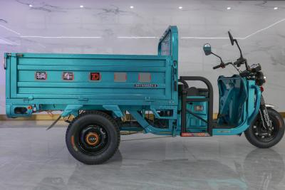 China Cargo Transport Semi Enclosed Electric Tricycle For Long Distance Transportation for sale