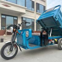 China 3 Wheel Cargo Three Wheeler Delivery Van Agricultural 50KM/H for sale