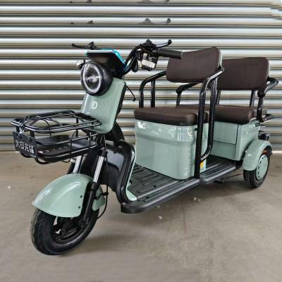 China 4 Passenger 800W Electric Tricycle Electric Tuk Tuk 90KM 50KM/H for sale