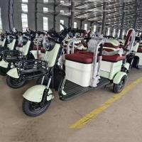 China 500W Permanent Magnet Motor Battery Leisure Electric Tricycle Three Wheeled for sale