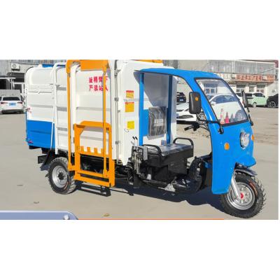 China Small sanitation side-mounted bucket trucks township street dump trucks for sale