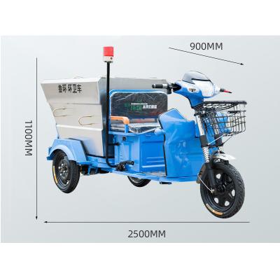 China Three-wheeled sprinkler construction site with high-pressure cleaning truck municipal for sale