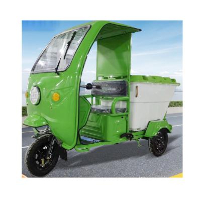 China Electric three-wheeled high-pressure cleaning truck for sale