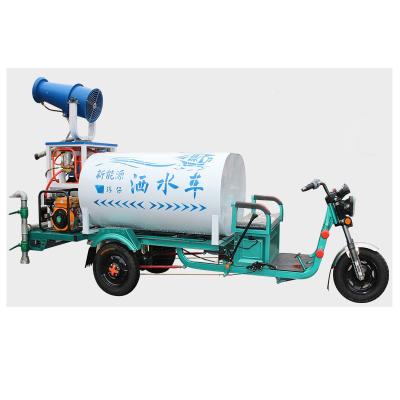 China Sanitation Four Wheeled Water Sprinkler Truck 30-50Km/H 70-90km Driving Mileage for sale