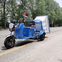 China Four barrels of community property garbage cans transfer electric cleaning car strong power for sale