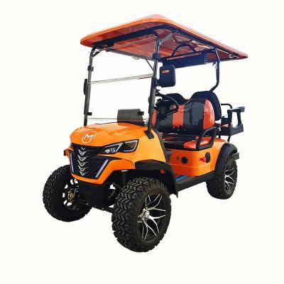 China Electric 6 Seat Lithium Battery Four Wheel Sightseeing Off Road Golf Cart for sale