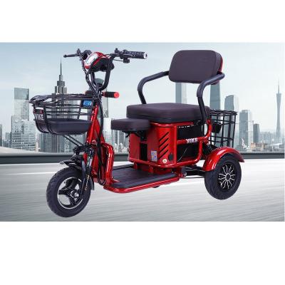 China Cross Border Double Elderly Leisure Electric Tricycle Folding Electric Vehicle for sale