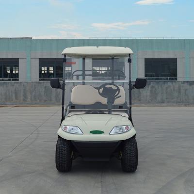 China Source factory supply two public security patrol sightseeing car real estate hotel reception golf electric sightseeing car for sale
