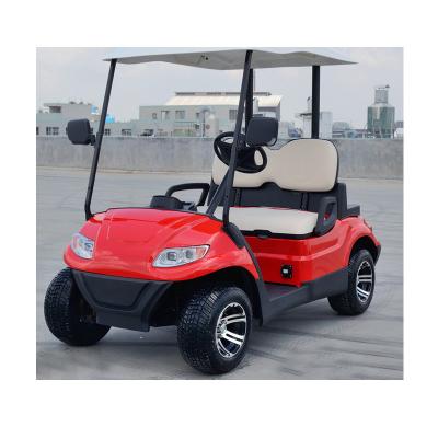 China WINTAO 2025 Newest Design Resort Hotel Park Golf Course Sightseeing Golf Car High Chassis Lifted Electric Golf Cart for sale