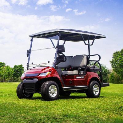 China Independent Suspension 60V 72V 6 Seater Electric Golf Buggy Open Body for sale
