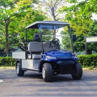 China Golf Course Cargo Box UTV 48V Electric Golf Cart 30-50Km/h for sale