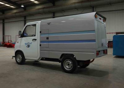 China V1 bucket garbage truck, side loading and self-dumping, 120L/240L garbage can, 3-cubic-meter small garbage transfer for sale