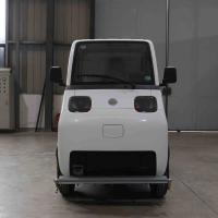 China V1 bucket garbage truck, side loading and self-dumping, 120L/240L garbage can, 3-cubic-meter small garbage transfer for sale