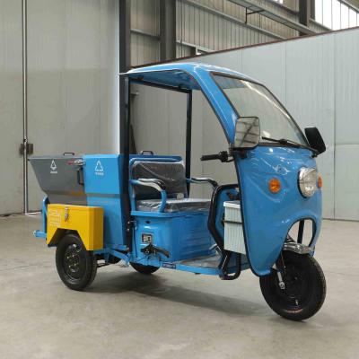 China Three Wheel Small Cleaning And Transport Vehicle 500L For Community Use for sale