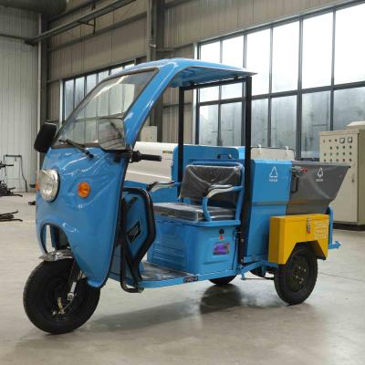 China Stainless Steel Classified Self Dumping Sanitation New Energy Cleaning Garbage Truck for sale