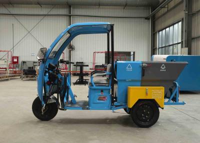 China Four Barrel Flatbed Garbage Electro Tricycle 4-6 Passengers 350kg 600kg 430kg for sale