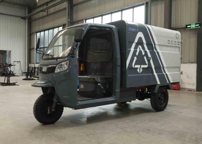 China Fully Enclosed Garbage Truck Eight Barrel Tailboard 35-60Km/H for sale