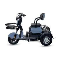 China New OEM Thickened Frame 48V 60V Tuk Tuk Adult Folding Electric Leisure Tricycle for sale