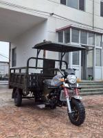 China Hot Selling Adult Cargo Tricycle 200cc  Petrol Tipper Motorized  with Open Cabin for sale