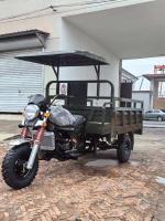 China Hot Selling Adult Cargo Tricycle 200cc  Petrol Tipper Motorized  with Open Cabin for sale