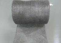 China 100mm-1500mm Knitted Wire Mesh SP DP Flat Round Shape High Filtration Efficiency for sale