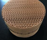 China Wire Gauze Metal Structured Packing 500BX Wear Resistance Copper Structured Packing for sale