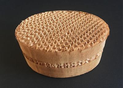 China Wire Gauze Metal Structured Packing 500BX Wear Resistance Copper Structured Packing for sale