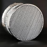 China 450Y SS304 Metal Structured Packing for sale