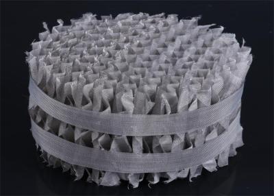 China Less Resistance Metal Structured Packing Wall Flow Ring 700CY Wire Mesh Structured Packing for sale