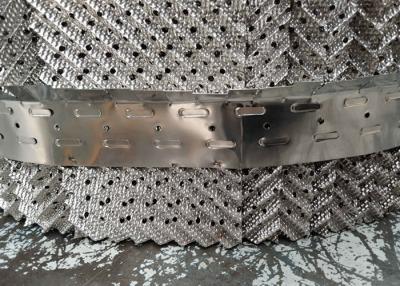 China Boegger OEM Plate Corrugated Without Wall Flow Ring Structured Packing for sale