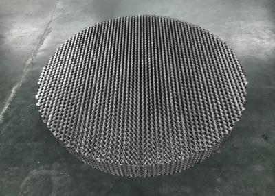 China ISO9001 Metal Structured Packing In Distillation Tower Packing 500Y Carbon Steel for sale