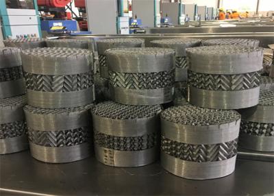 China SS316L Wire Mesh Structured Packing Liquid Retention Petrochemical Industry for sale