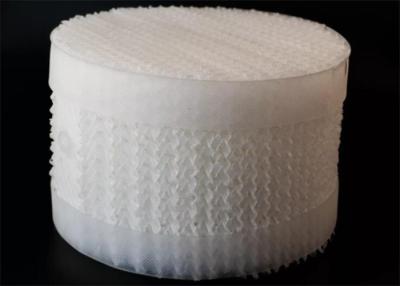 China PE PVDF Structured Tower Packing Square Round 125m2/m3 for sale
