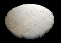 China PPH Plastic Structured Packing 250m2/M3 Corrugated Structured Packing High Pressure Resistant for sale
