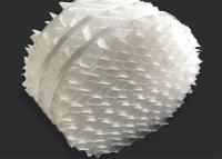 China White 350Y Corrugated Structured Packing PVC High Heat Transfer Rate for sale