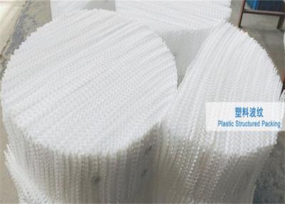 China PP Round 125m2/M3 Plastic Tower Packing 97% Voidage Anti Clogging for sale