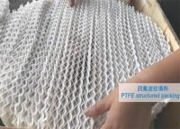 China 150mm-3000mm PTFE Structured Packing 250Y Distillation Tower Packing for sale
