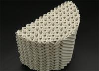 China 350Y 45 Degree Structured Column Packing 2.5mm Pressure Drop for sale