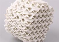 China 550Y Ceramic Structured Packing 620kg/M3 Structured Tower Packing for sale