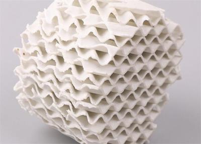 China 550Y Ceramic Structured Packing 620kg/M3 Structured Tower Packing for sale