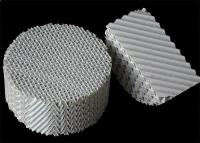 China 320kg/M3 Ceramic Structured Packing 125Y 45 Degree Good Hydrophilicity for sale